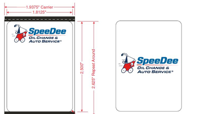 Oil Change Reminder Labels and Printers